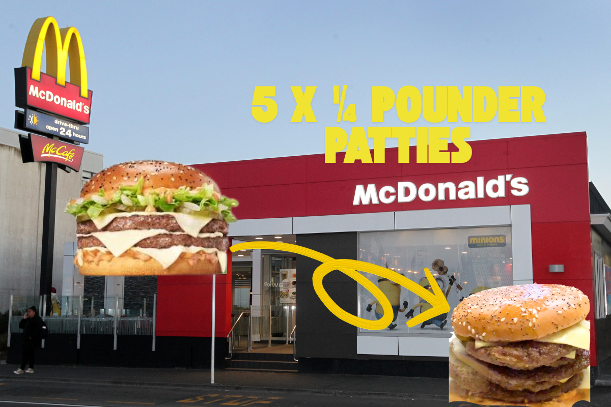 My Five-Patty Big Arch Challenge at McDonald’s Constellation Drive - An ...